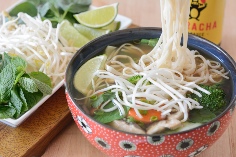 Allergen Free Lemongrass Pho Recipe|Allergen Free Vegetable Pho Recipe