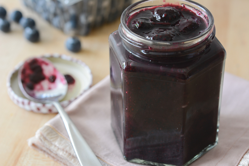 Homemade Blueberry Jam Recipe|Refined Sugar Free Blueberry Jam Recipe